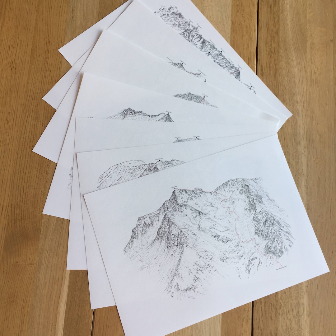 Bundle of 13 Lake District Valley Prints - 50% Reduction - Etsy