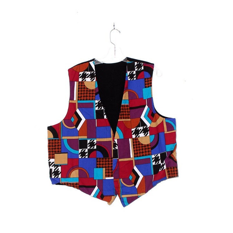 80s Vest - Etsy