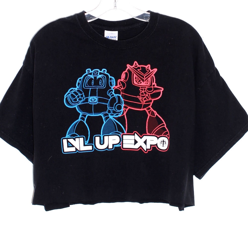 LVL UP EXPO Shirt Level up Gamer Cosplay Expo Tshirt Crop Top - Etsy