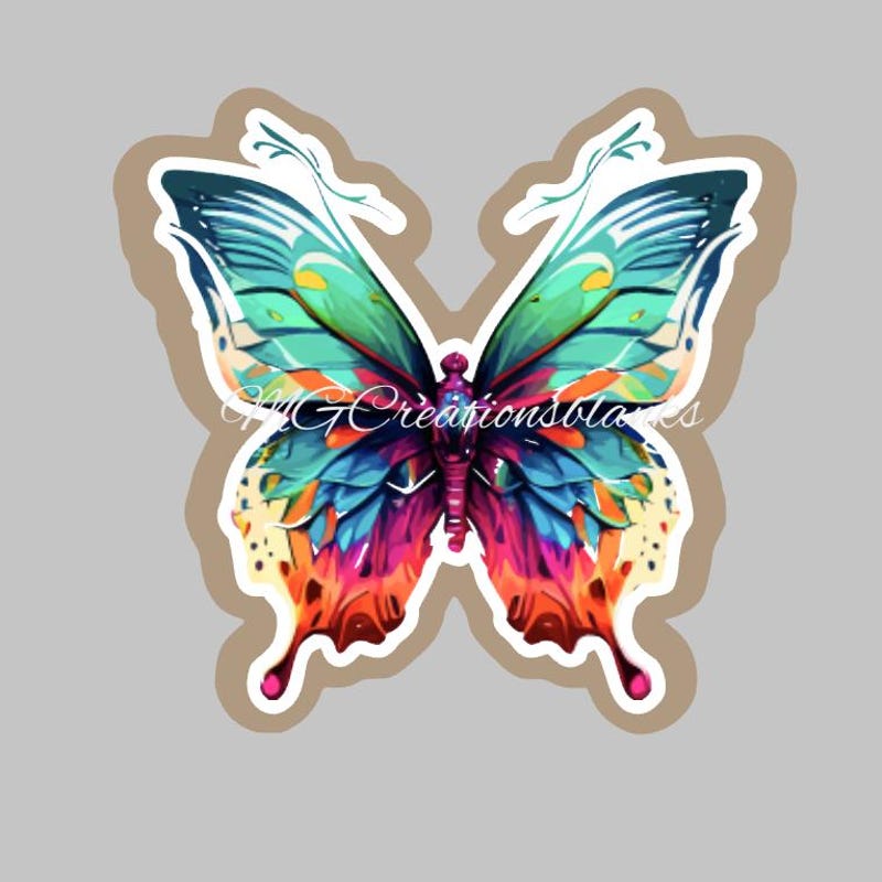 Acrylic Butterfly - Etsy