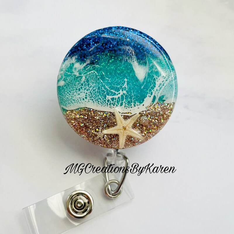 Beach Badge - Etsy