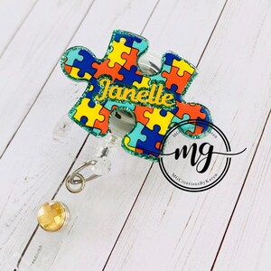 Autism Badge Reel, Autism Awareness Reel, Autism Reel, Autism Awareness ...
