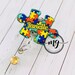 Autism Badge Reel Autism Awareness Reel Autism Reel Autism - Etsy