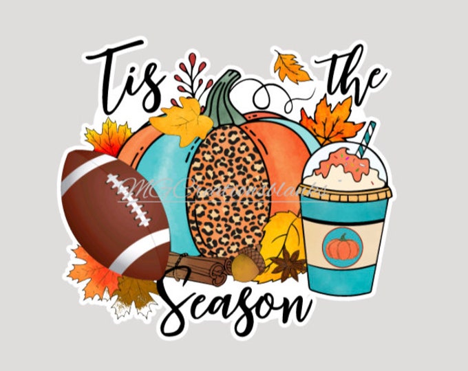 2 Fall Season Acrylic Blank for Badge Reels & Vinyl Decal, Acrylic ...