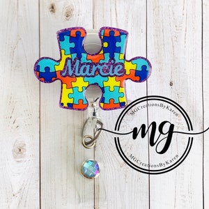 Autism Badge Reel, Autism Awareness Reel, Autism Reel, Autism Awareness ...