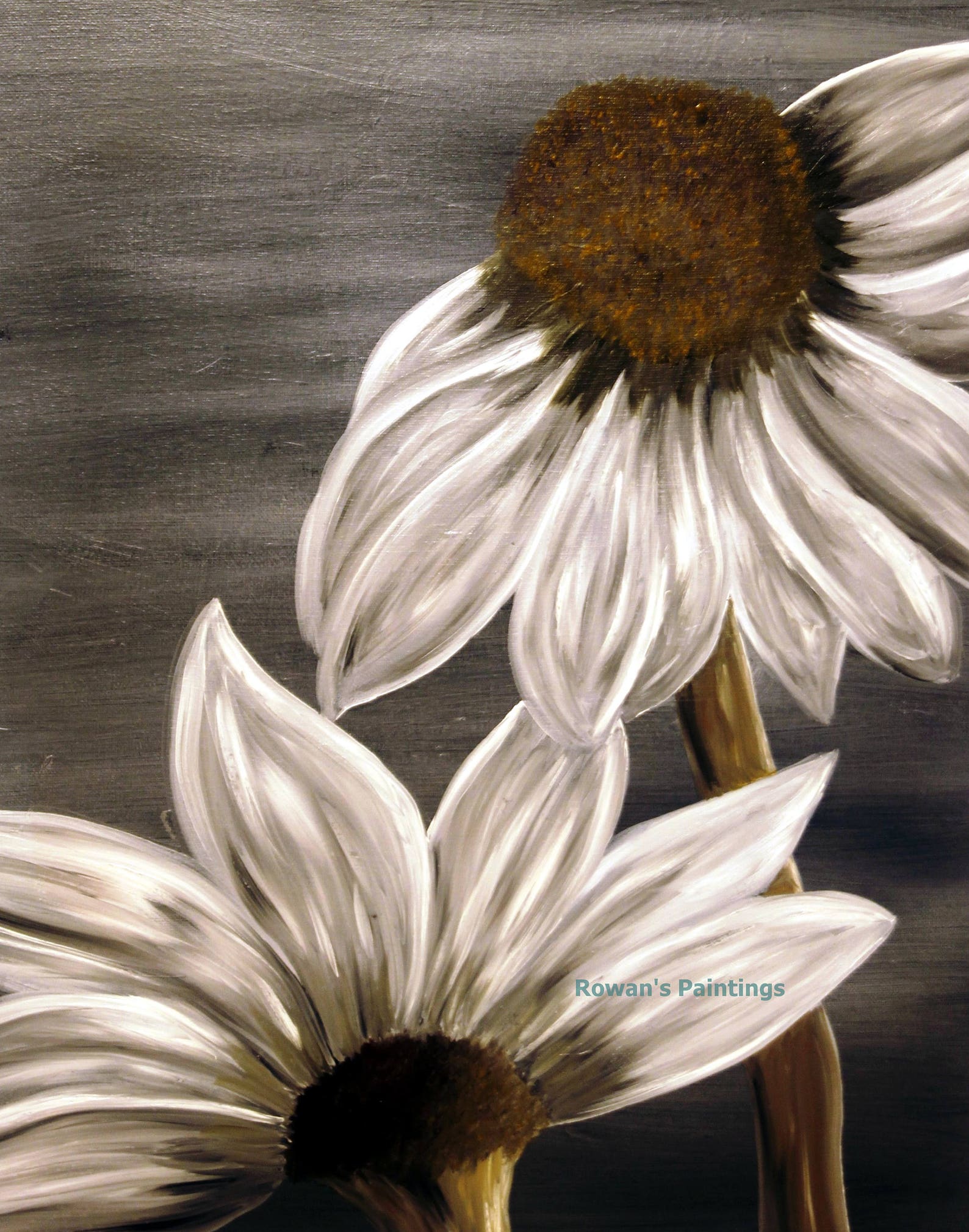 Daisy Wall Print Daisy Art Print Flower Wall Art Flower - Etsy