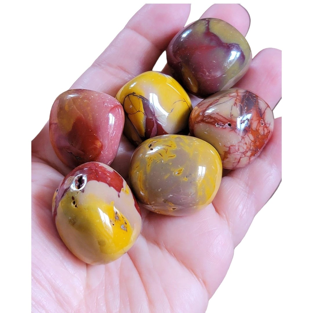Tumbled Mookaite Jasper - Mookaite Tumbled Stone - Etsy