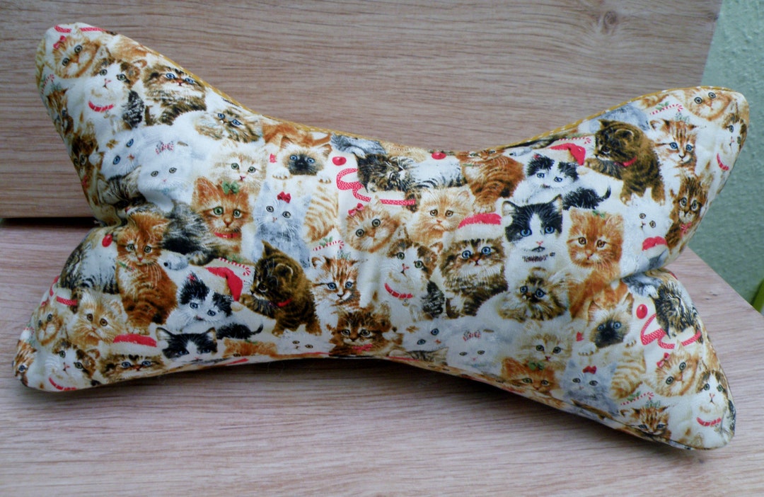 Reading Bone, Neck Support, Reading Pillow, Bookend, Colorful Cat World ...