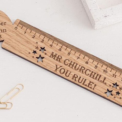 You Rule Engraved Thank You Teacher Ruler Gift Nursery Teacher - Etsy