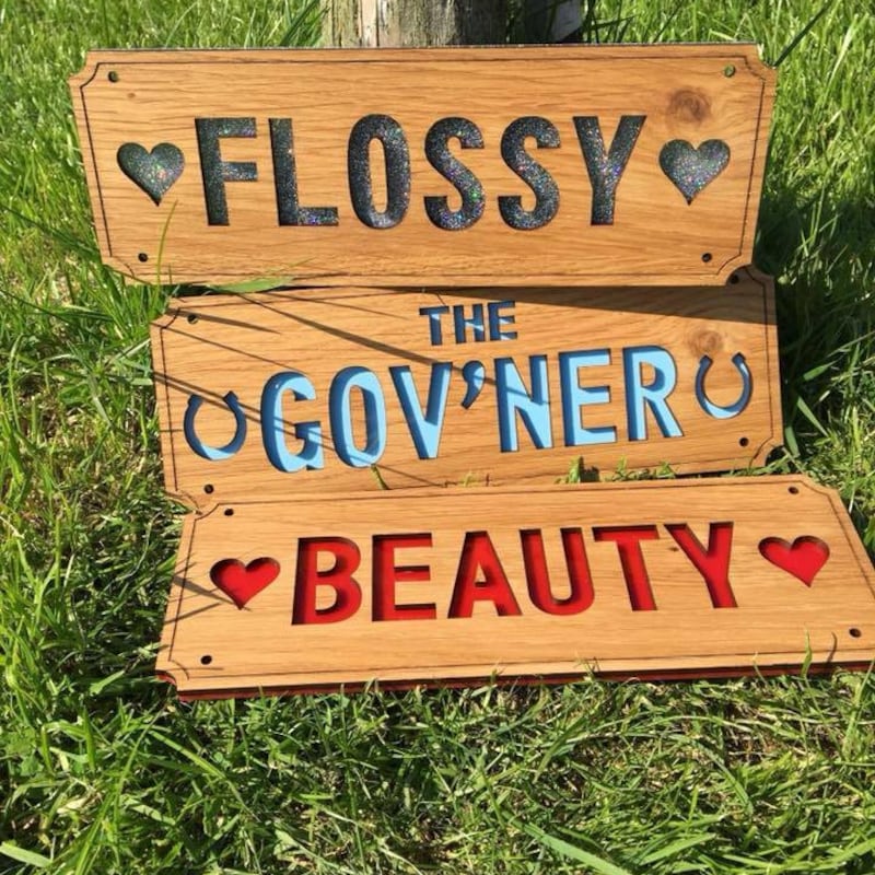 Horse Stable Sign - Etsy