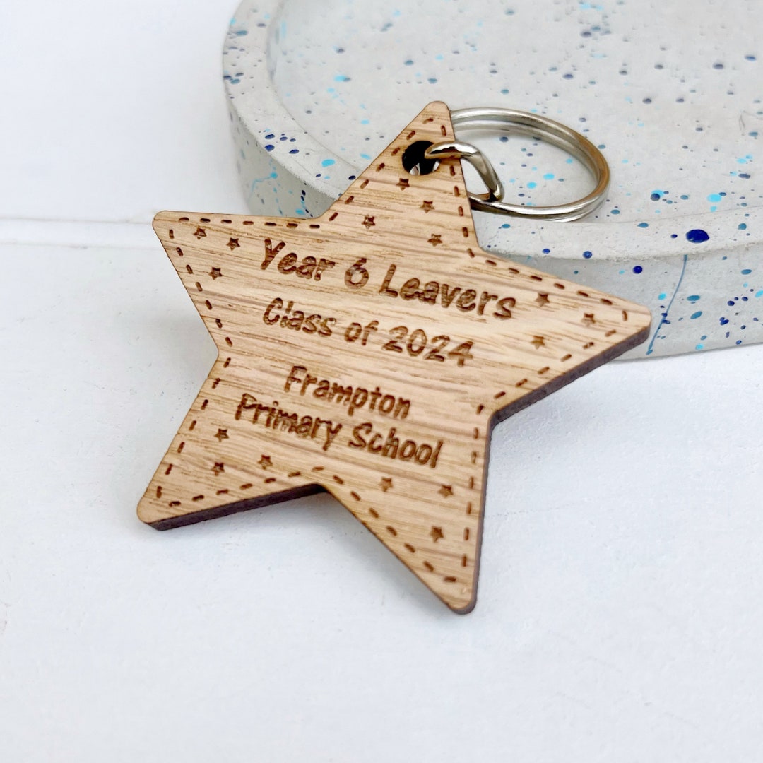 Year 6 Leavers, Class of 2024, School Leavers Keyring Sets, Teacher ...