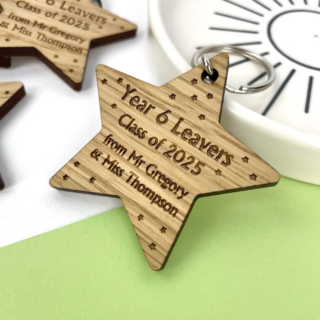 Year 6 Leavers, Class of 2026, School Leavers Keyring Sets, Teacher ...