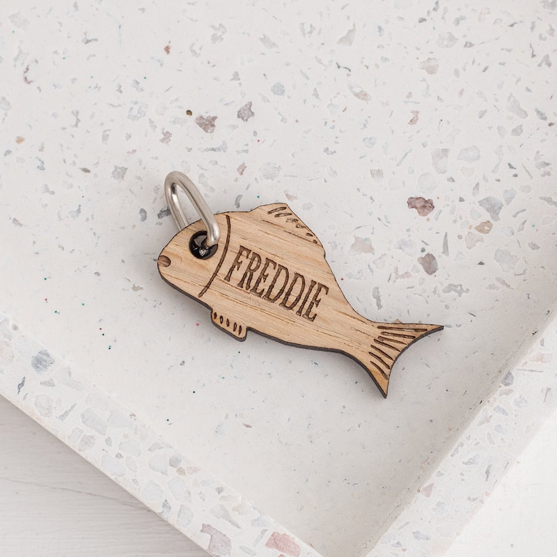 Custom Fish Keyring - Etsy