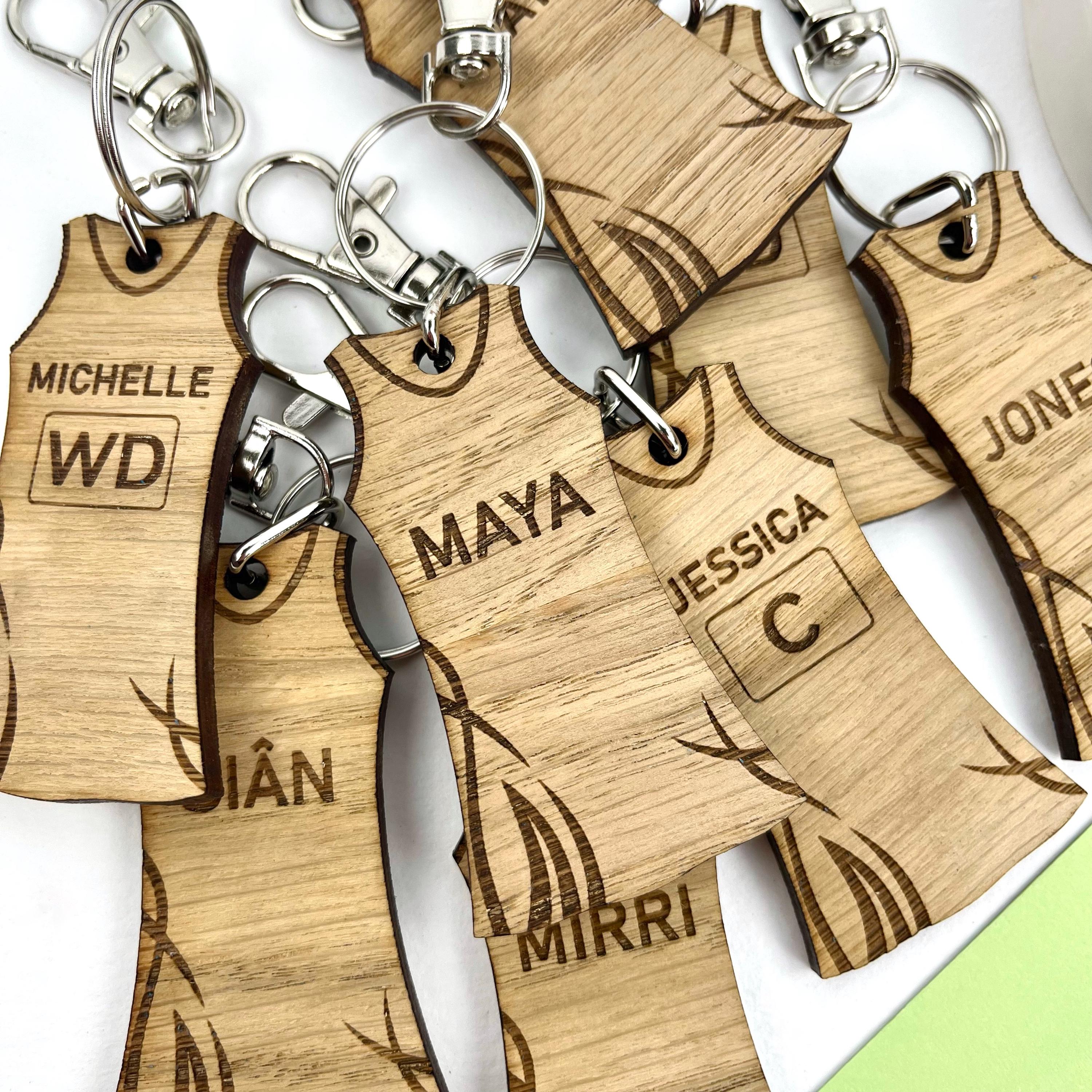 Netball Shirt Bag Tag, Personalised Gift for Youth Netball Team, End of ...