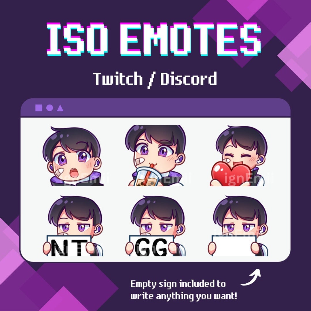 ISO VALORANT Emotes, Valorant Agent Emotes, Twitch Discord Youtube ...