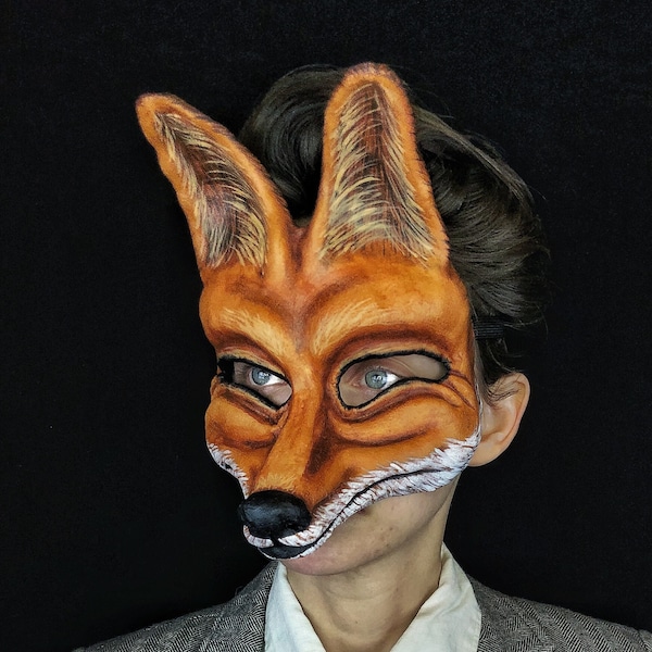 Fox Mask - Etsy