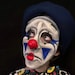 Melancholic Pierrot Mask: Theatrical Clown Face for Carnival ...