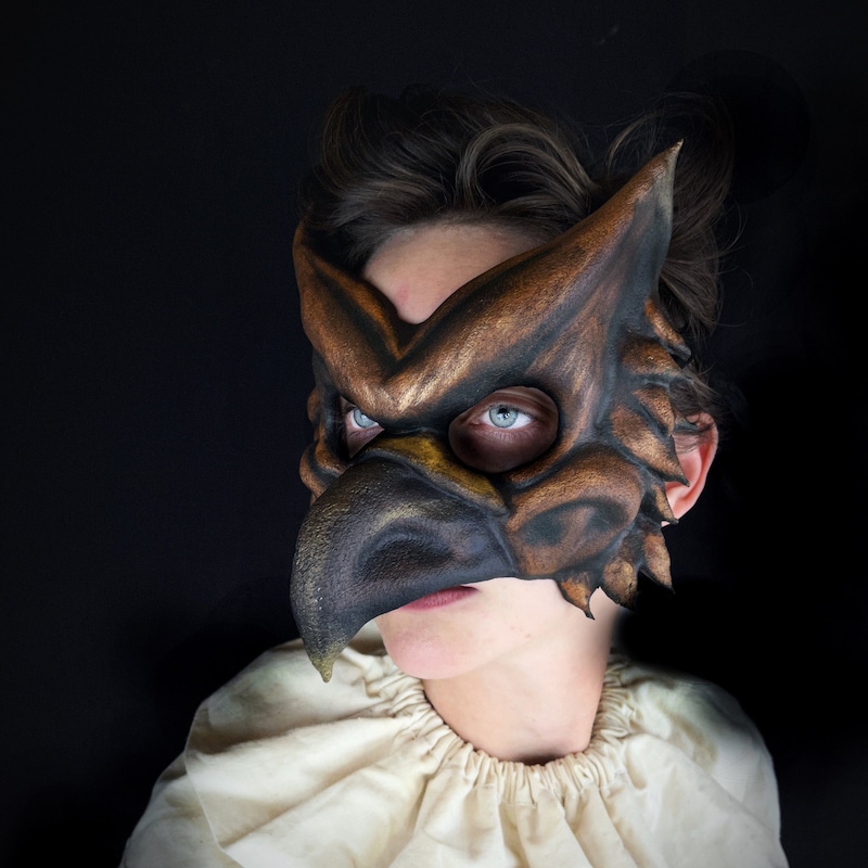 Hawk Costume Mask - Etsy