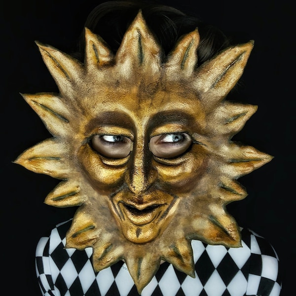 Sun and Moon Mask - Etsy