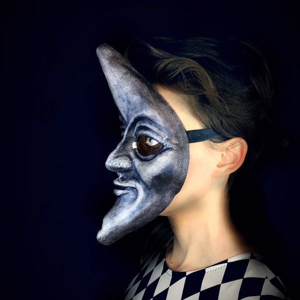 Moon Mask - Etsy