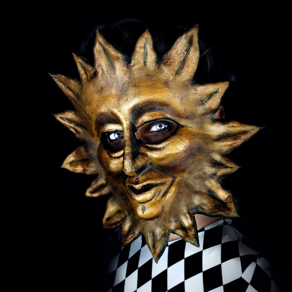 Sun and Moon Mask - Etsy