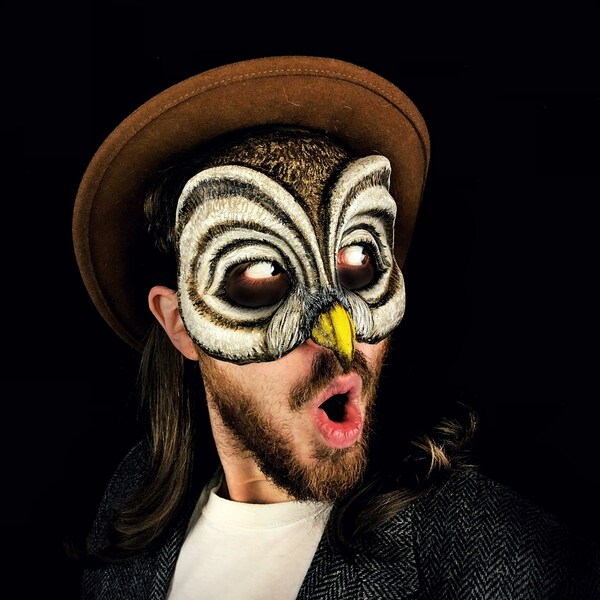 Owl Mask - Etsy