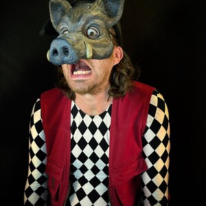 Boar Mask: Realistic Animal Head for Halloween, Cosplay, Viking ...