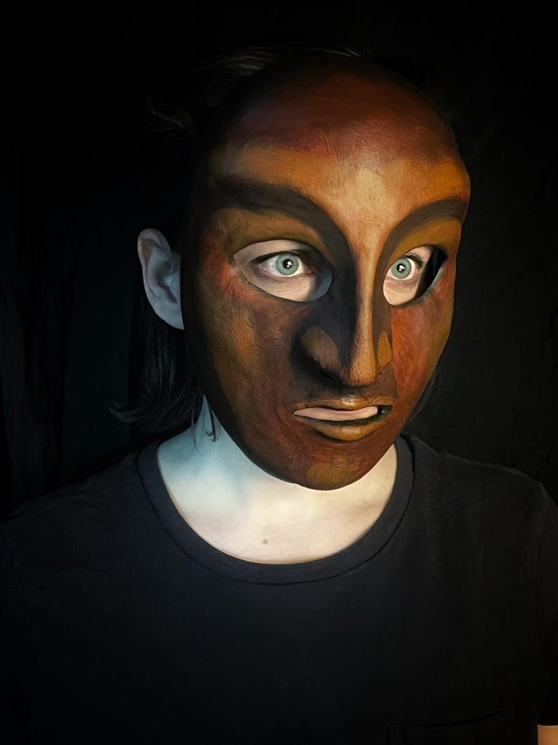 Neutral Mask – Physical Theatre Training Mask Inspired by Jacques Lecoq ...
