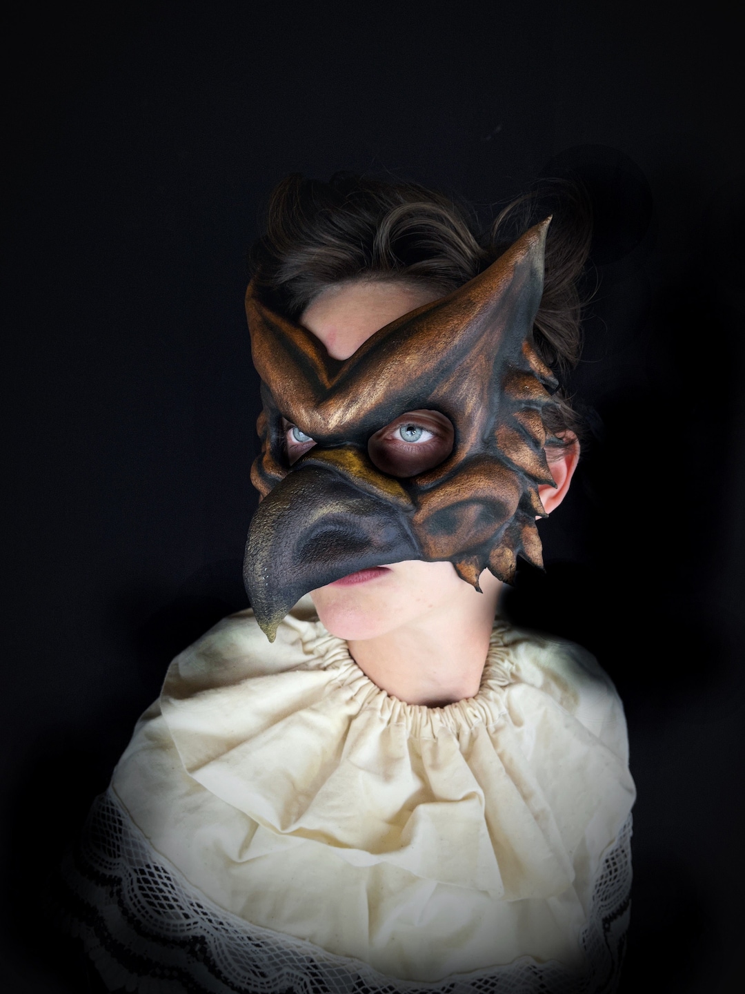 Mythical Gryphon Masquerade Mask: Fantasy Creature Costume for Theater ...