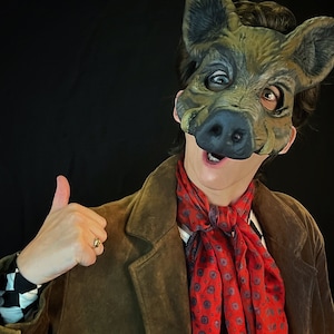Boar Mask: Realistic Animal Head for Halloween, Cosplay, Viking ...