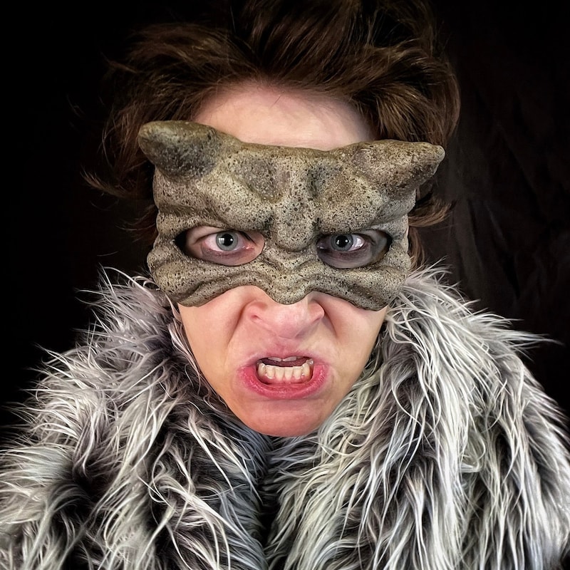 Gargoyle Mask - Etsy
