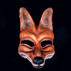Reynardine a Fox Mask | Etsy