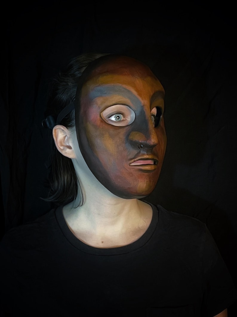Neutral Mask – Physical Theatre Training Mask Inspired by Jacques Lecoq ...