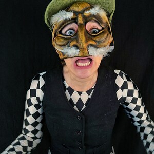 Magnifico Pantalone Commedia Dell'arte Mask - Venetian Carnival Costume ...