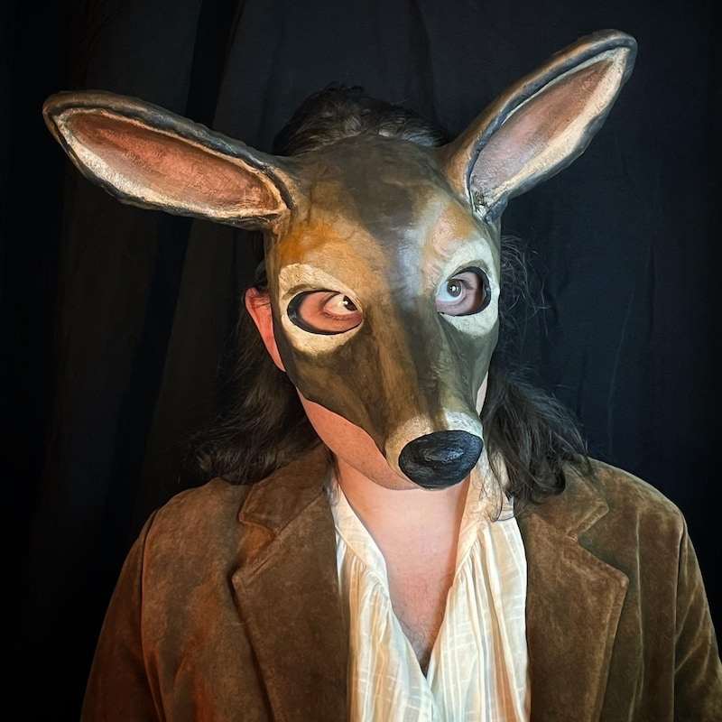 Deer Mask - Etsy