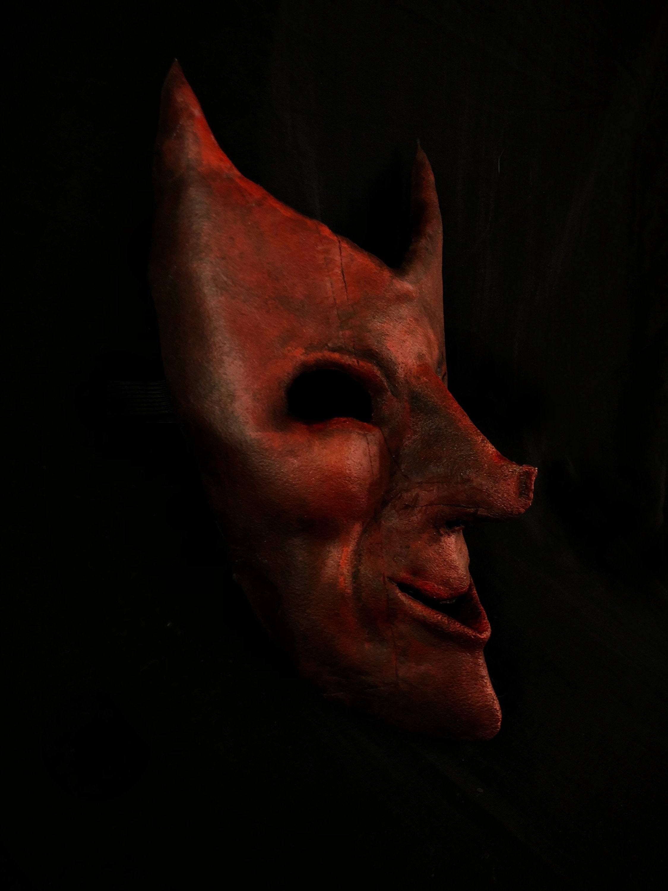 A Devil Mask - Etsy