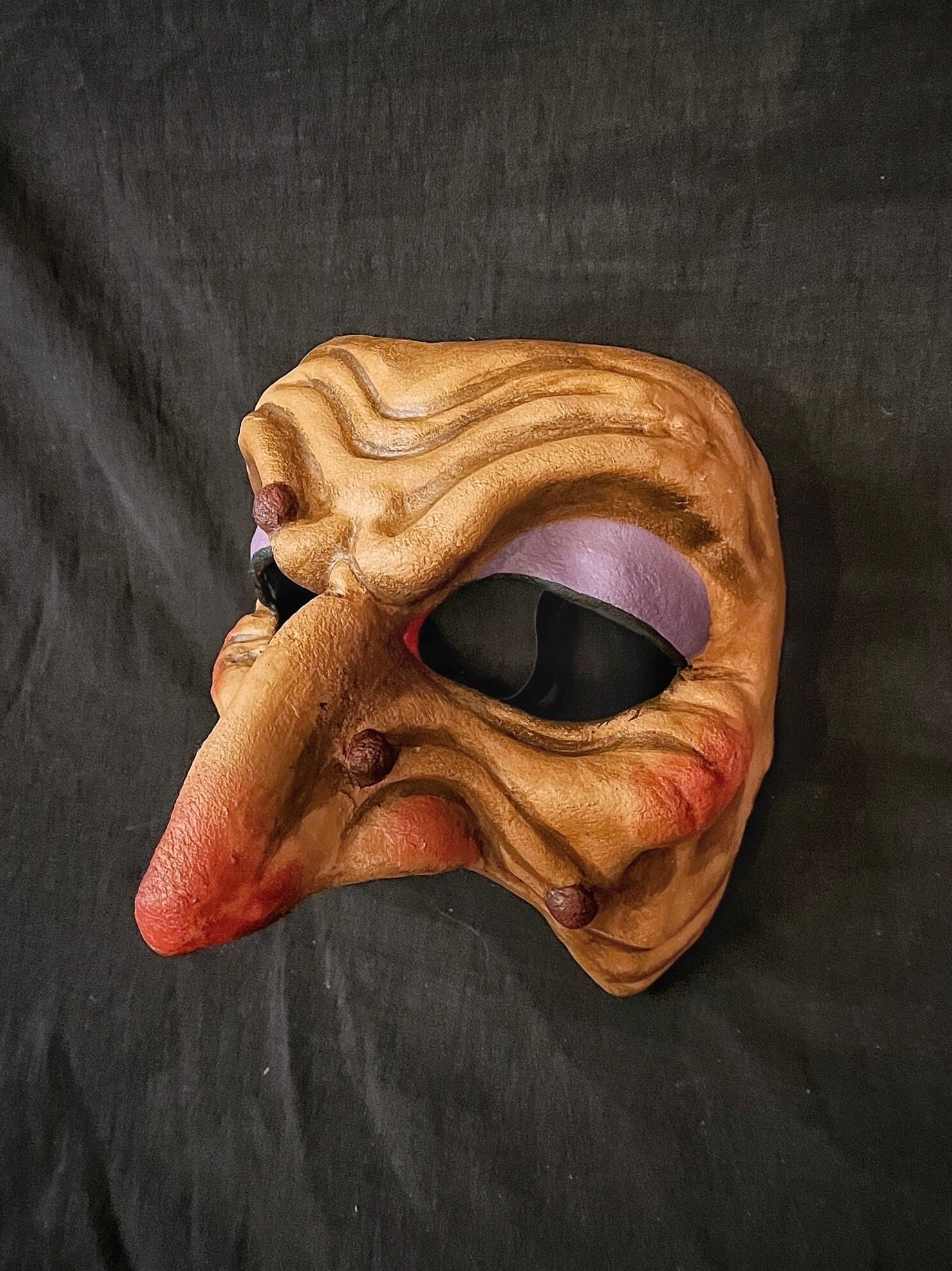 Enchanted Forest Witch: Fairytale Theatrical Mask for Halloween and ...