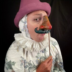 Schnoz on a Stick: Comical Big Nose Mask for Halloween, Theater ...