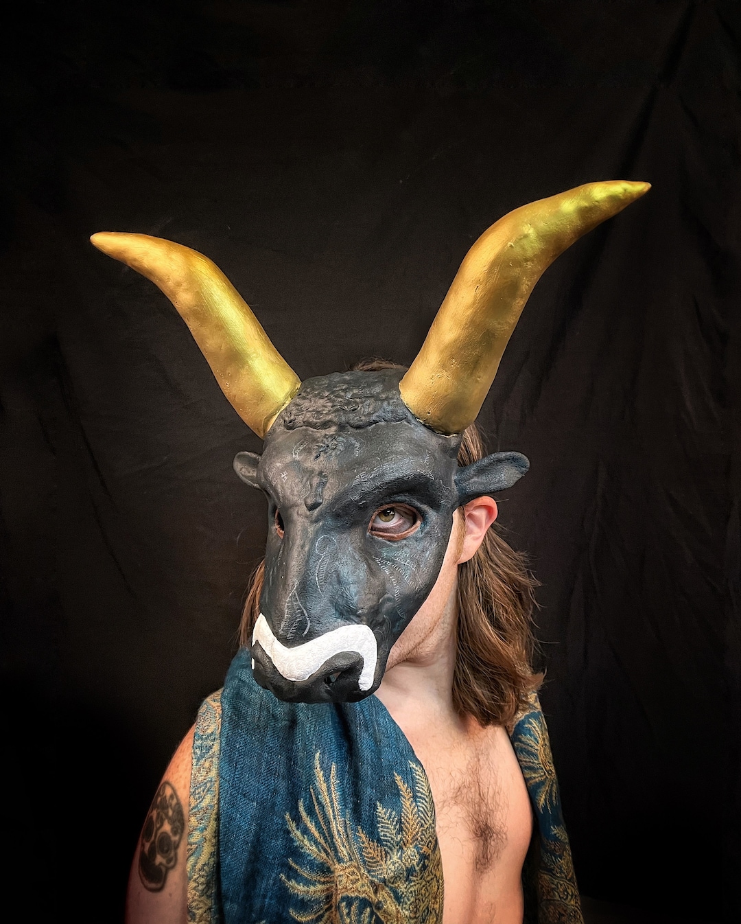 Minoan Minotaur Mask - Etsy