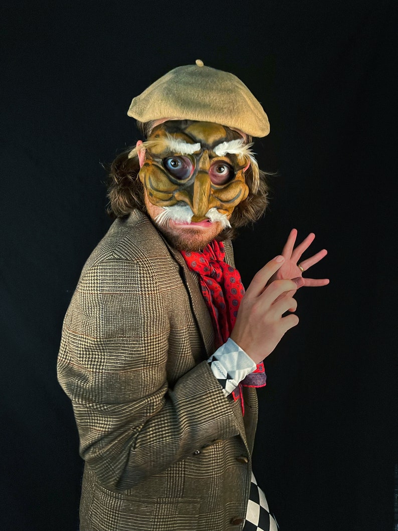 Magnifico Pantalone Commedia Dell'arte Mask - Venetian Carnival Costume ...