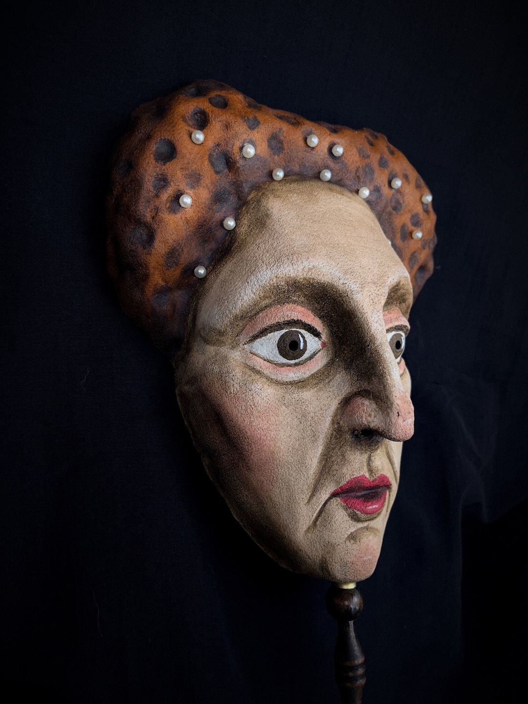 Elizabeth I Tudor Masquerade Mask: Royal Court Renaissance Replica ...