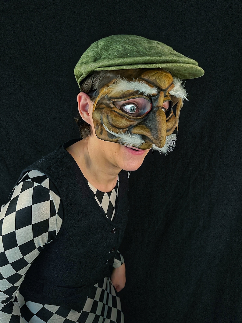 Magnifico Pantalone Commedia Dell'arte Mask - Venetian Carnival Costume ...