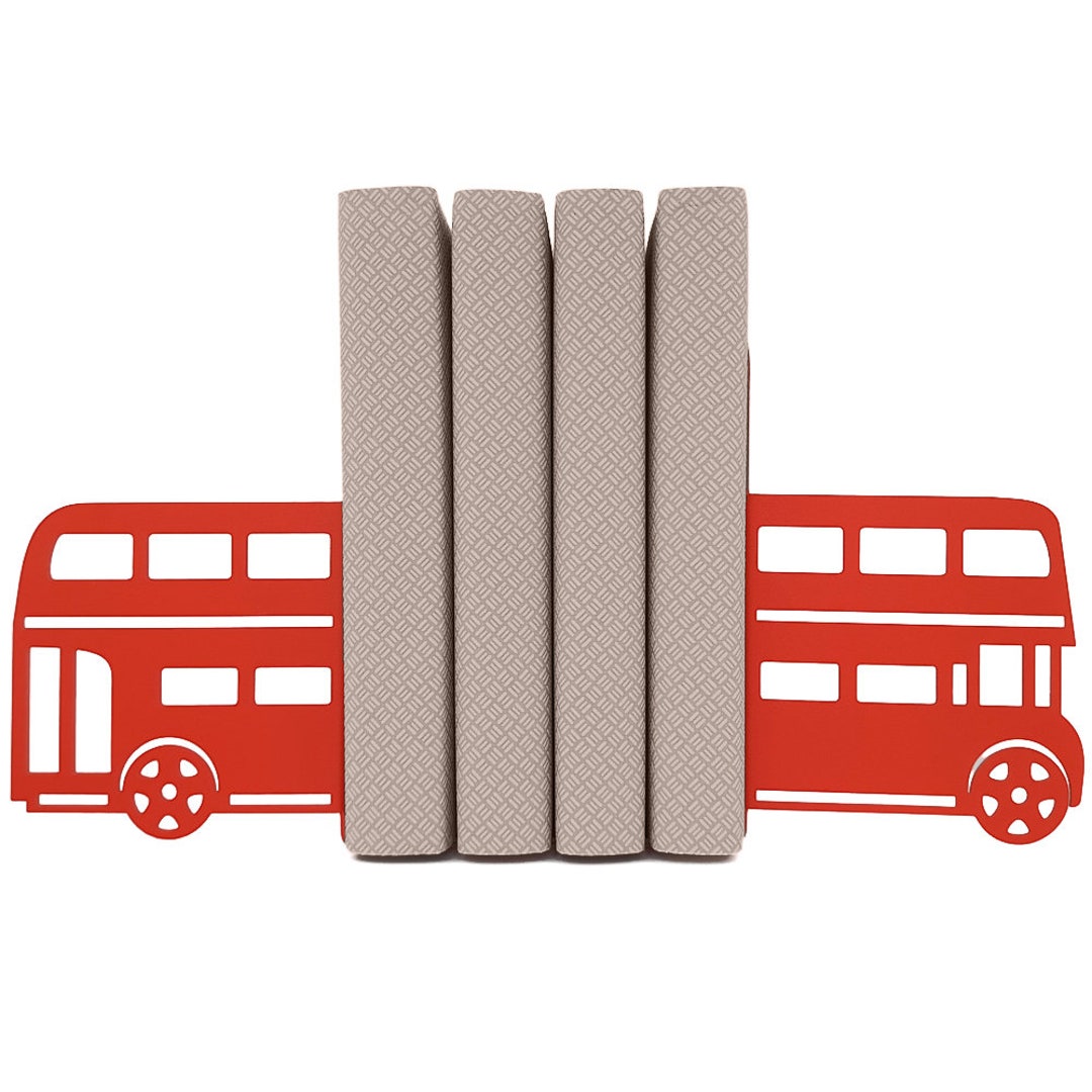 Bookends London Red Bus / Bookends Unique / Heavy Book Ends / Stopper ...