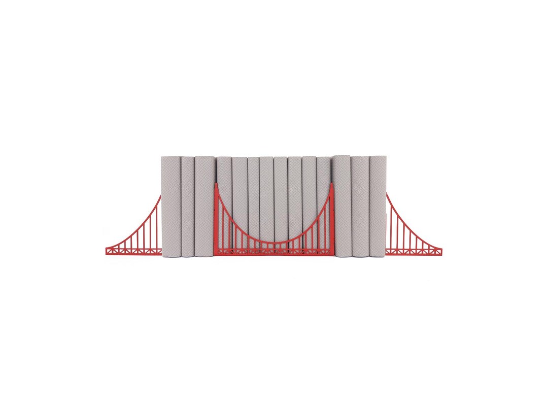 Golden Gate Bridge Bookends | American California Bridge Bookend ...