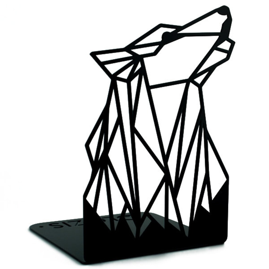 Wolf Bookend // Metal Bookend Glozis // Bookends // Book Ends - Etsy