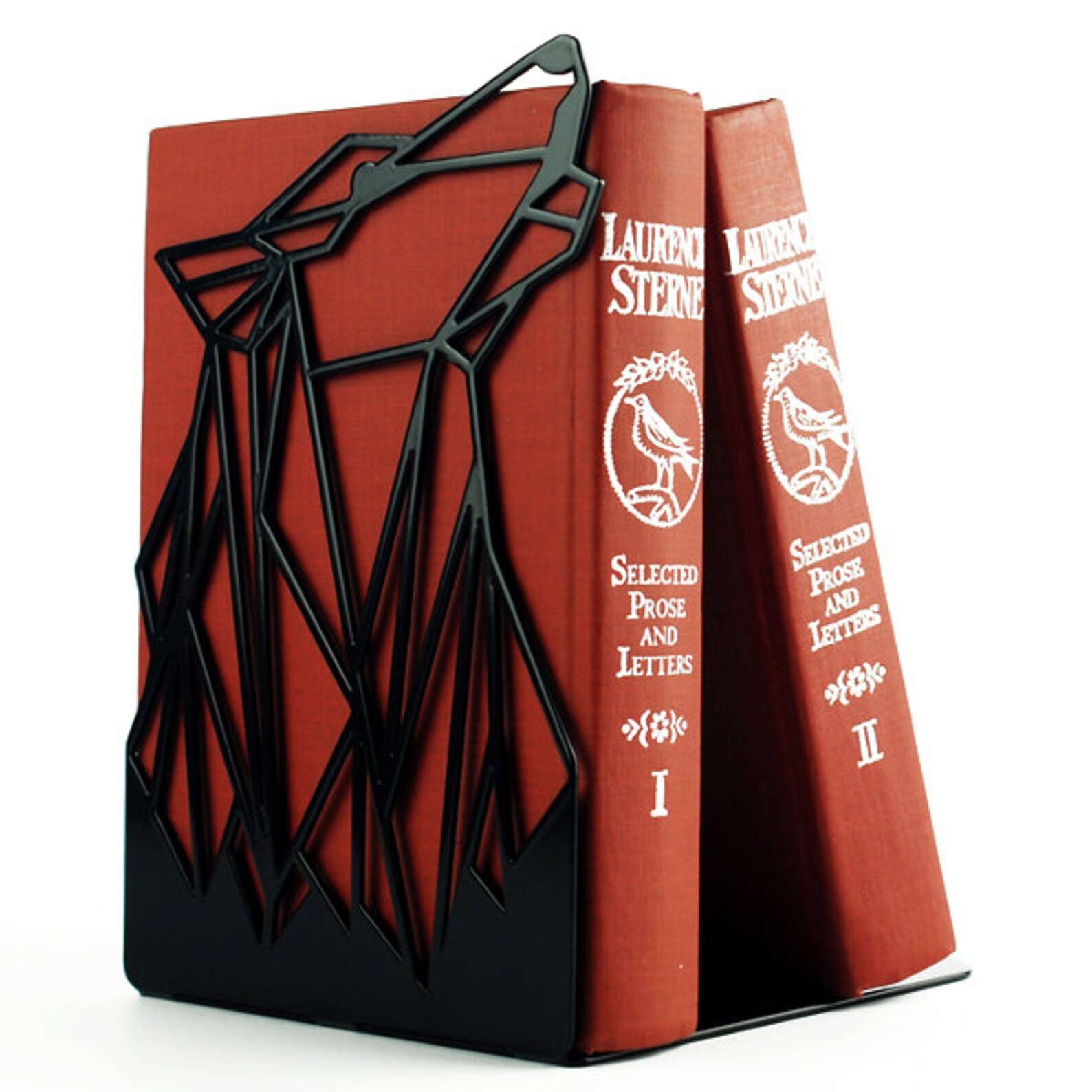 Wolf Bookend // Metal Bookend Glozis // Bookends // Book Ends - Etsy
