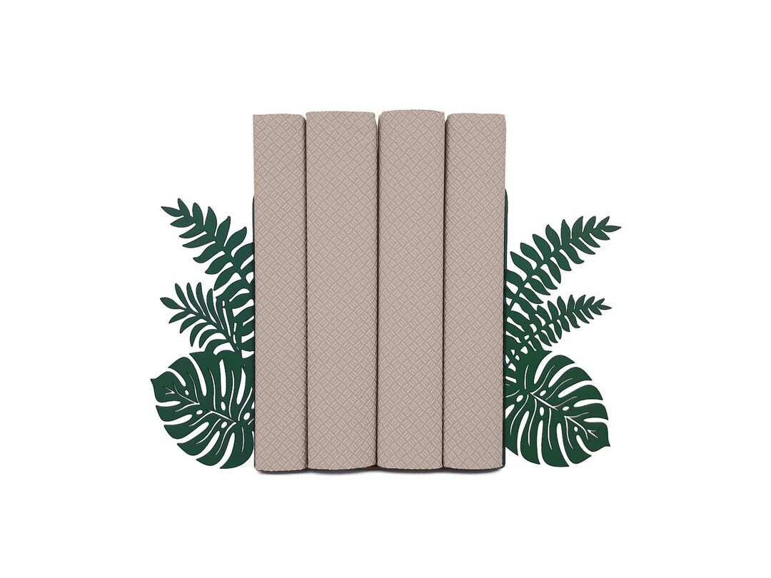 Monstera Bookends | Fern Library Bookshelf Decor | Dark Green Monstera ...