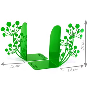 Bookends Glozis Spring Bookends Metal Design Bookends Book - Etsy