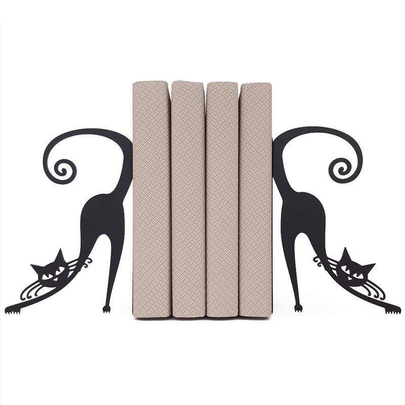 Cat Bookends - Etsy