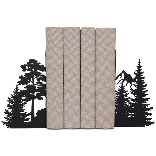 Mountain Bookends - Etsy